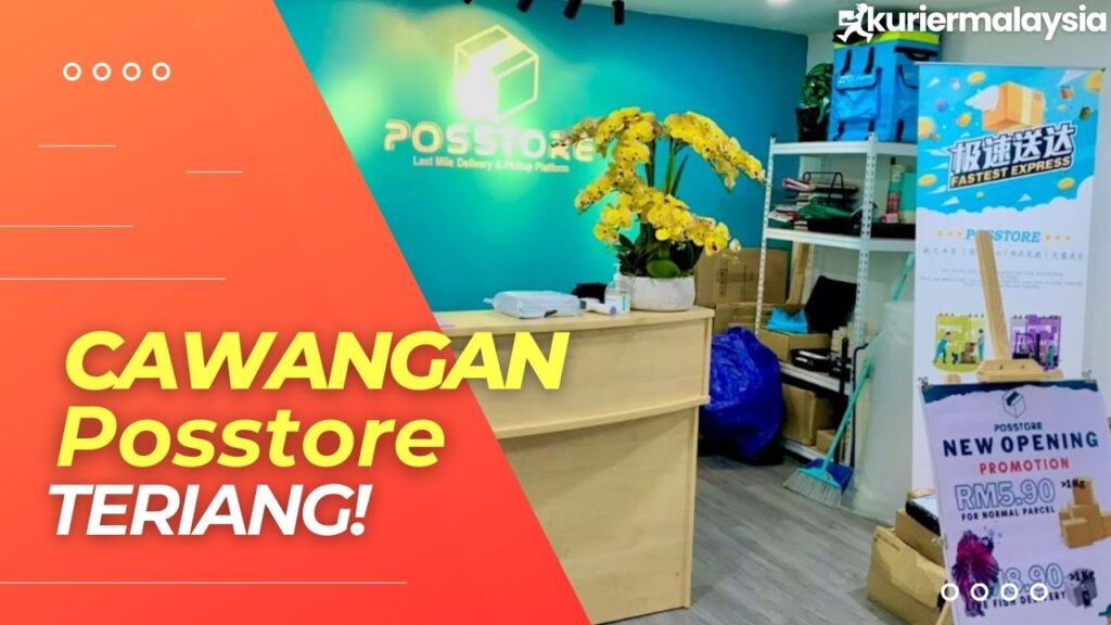 Cawangan Posstore Teriang 2023 | Kuriermalaysia